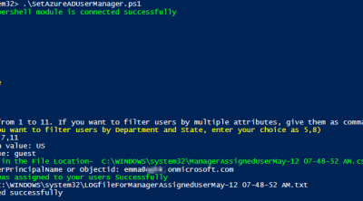 Set up Manager for Office 365 Users Based on the User’s Property