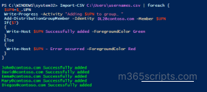 How to Add Bulk Users to Distribution Group in Office 365 via PowerShell