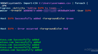 How to Add Bulk Users to Microsoft Teams - Microsoft 365 Scripts