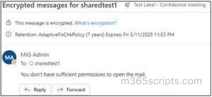 Manage Delegate Access Control on Protected Emails in Outlook using ...