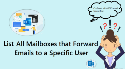 List All Office 365 Mailboxes that Forward Emails to a Specific User