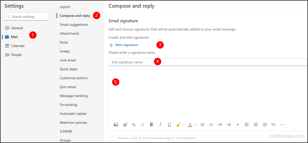Synchronize Outlook Email Signatures in Microsoft 365