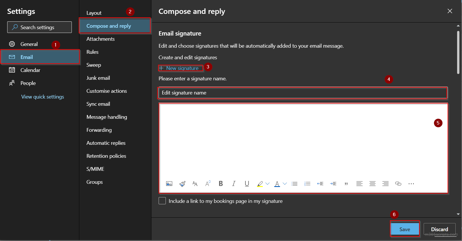 Synchronize Outlook Email Signatures in Microsoft 365