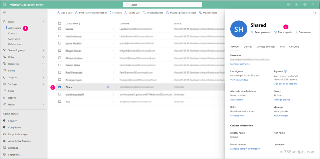 Block Shared Mailbox Sign-in To Protect Your Office 365 Environment