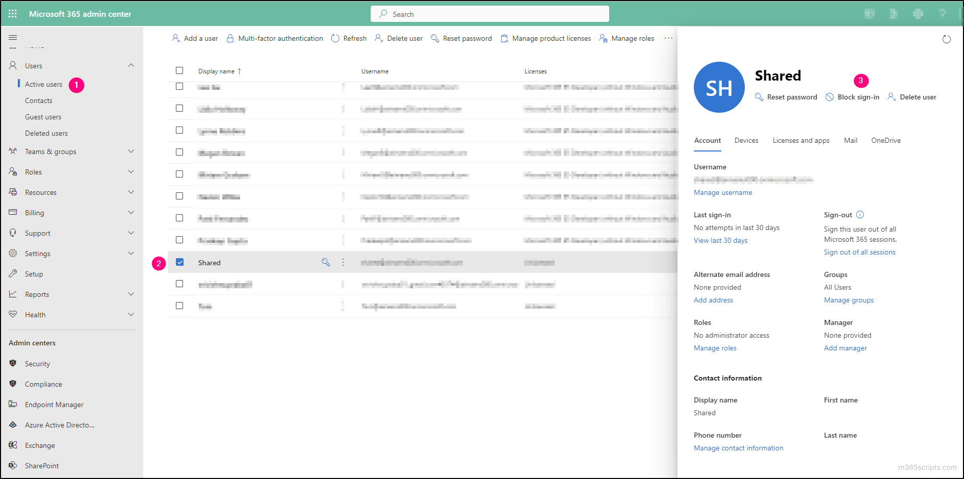 Block Shared Mailbox Sign In To Protect Your Office 365 Environment 