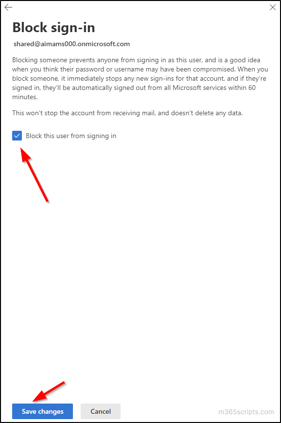 Block Shared Mailbox Sign-in To Protect Your Office 365 Environment