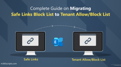 Migrating the Safe Links Block List to Tenant Allow/Block List