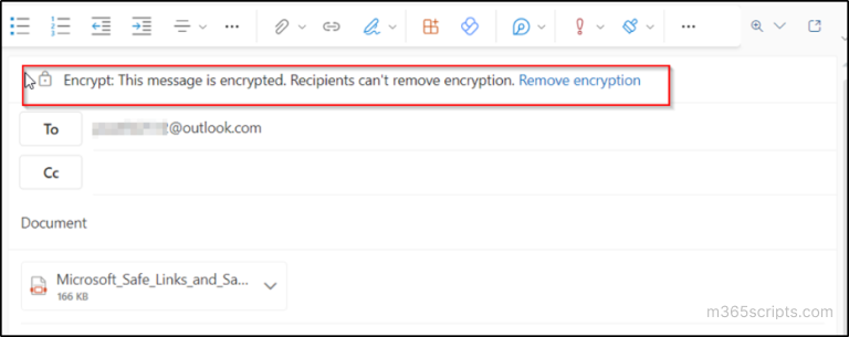 Encrypt Email in Microsoft Outlook to Safeguard your Sensitive Information