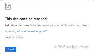 Change SharePoint Domain Name Using PowerShell