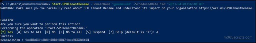 Change SharePoint Domain Name Using PowerShell