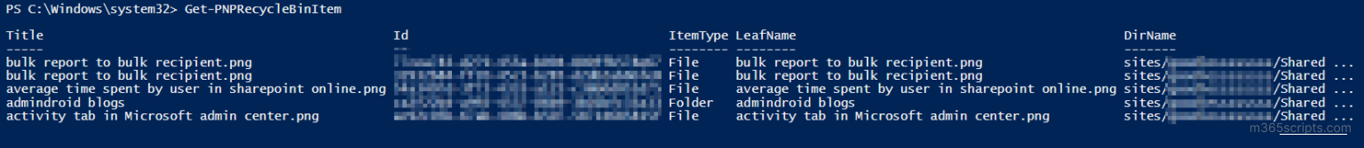 Manage Sharepoint Recycle Bin Effectively Using Powershell