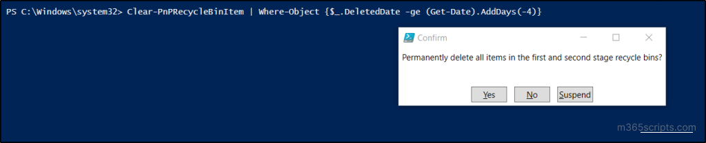 Manage Sharepoint Recycle Bin Effectively Using Powershell