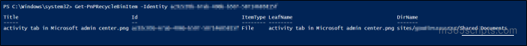 Manage SharePoint Recycle Bin Effectively Using PowerShell