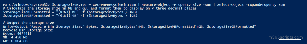 Manage SharePoint Recycle Bin Effectively Using PowerShell