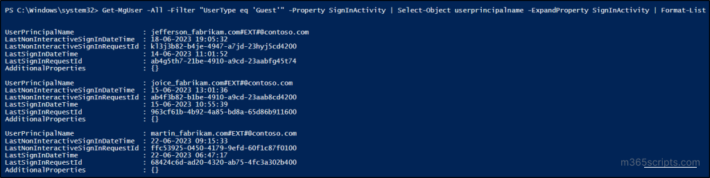 Manage Guest Users In Microsoft 365 Using Powershell
