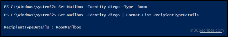 PowerShell Cmdlets to Manage Exchange Online Mailboxes