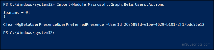Manage Presence Status In Microsoft Teams Using Ms Graph Powershell
