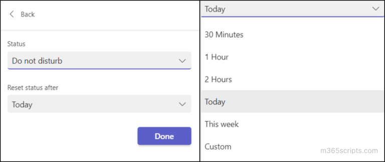 Manage Presence Status in Microsoft Teams Using MS Graph PowerShell