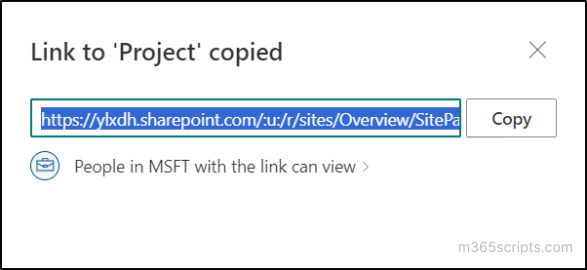 SharePoint Page Sharing Feature – A Quick Guide