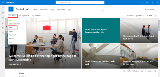 SharePoint Page Sharing Feature – A Quick Guide