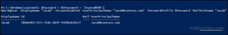 Manage Microsoft 365 Users using MS Graph PowerShell Manage Microsoft 365 Users using MS Graph PowerShell