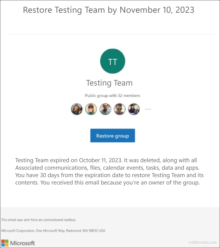 How to Set Up Microsoft 365 Group Expiration Policy