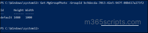 Manage Microsoft 365 User Photos using MS Graph PowerShell