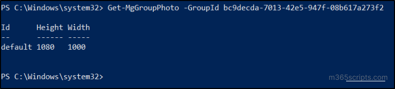 Manage Microsoft 365 User Photos using MS Graph PowerShell
