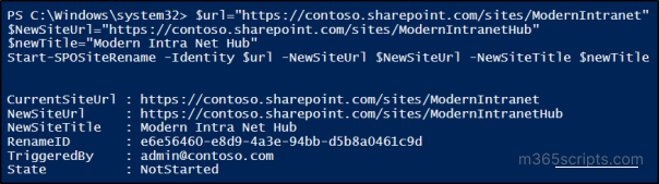 Change SharePoint Site URL in Microsoft 365 - A Quick Guide