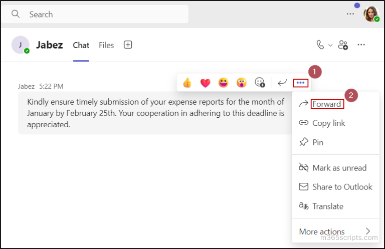 How to Forward Chats in Microsoft Teams How to Forward Chats in Microsoft Teams