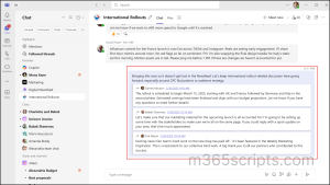How to Forward Chats in Microsoft Teams
