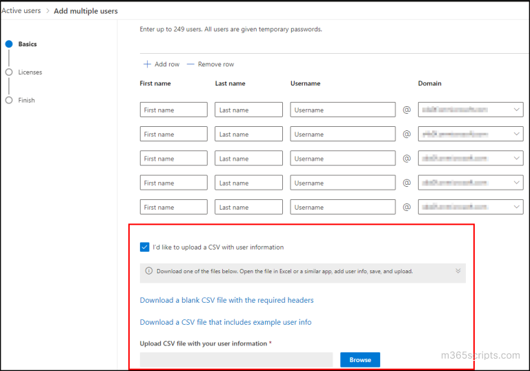 How to Create Bulk Users in Microsoft 365 - Microsoft 365 Scripts