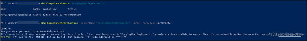 Search for Email Messages Using New-ComplianceSearch Cmdlet