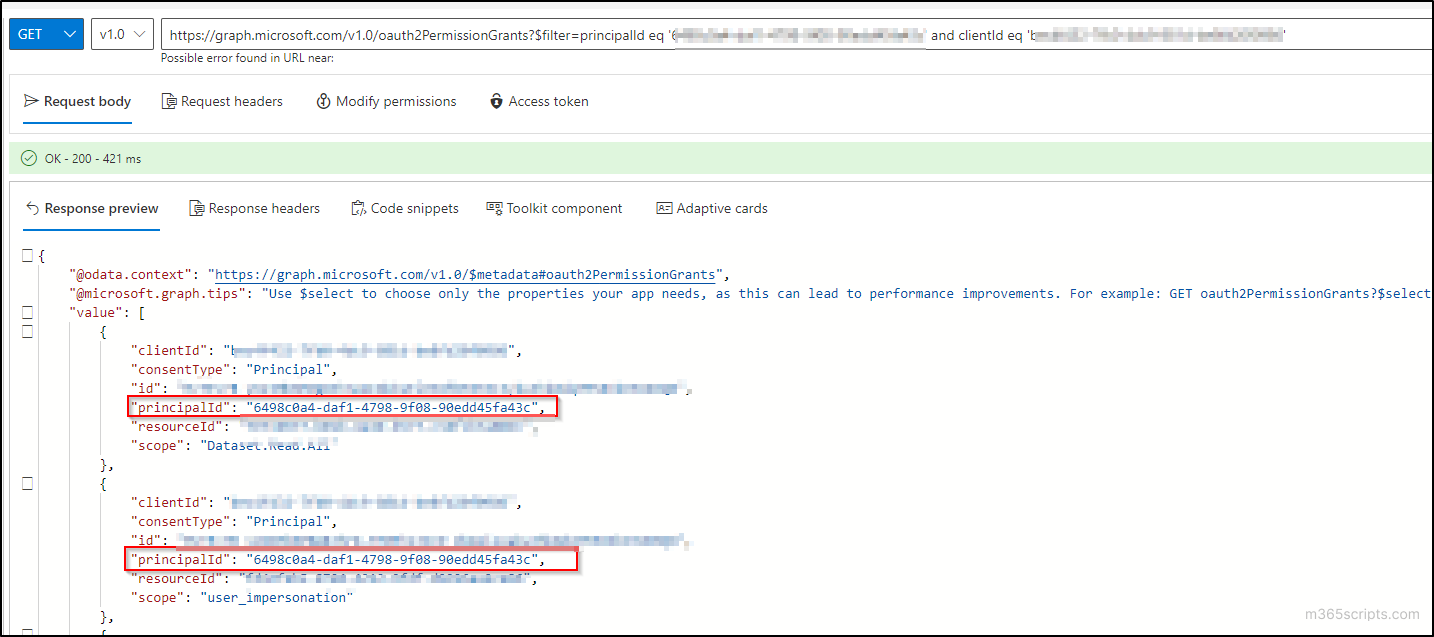 Manage Entra Delegated Permissions for Users via MS Graph