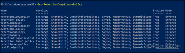 Configure Preservation Lock to Restrict Changes to Retention & Label Policies
