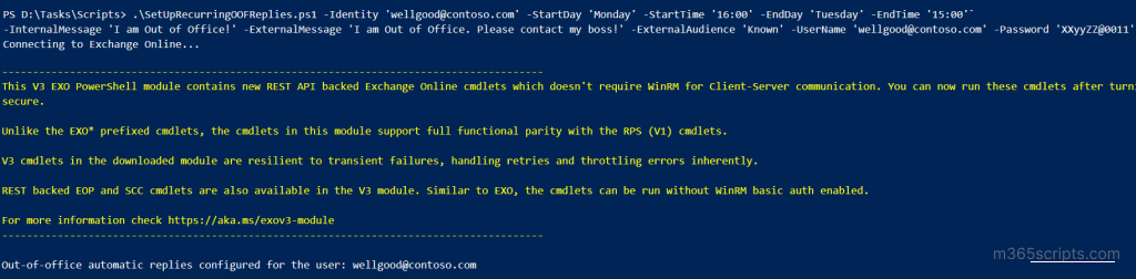 Set Up Recurring Out of Office Replies in Outlook