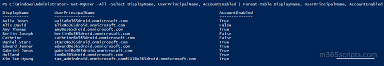 How to Find the Sign-In Status of a User in Microsoft 365 - Microsoft ...
