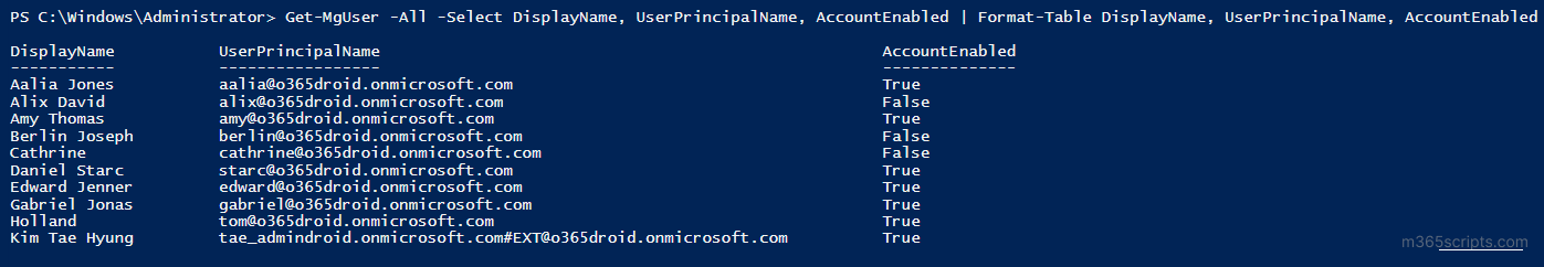How to Find the Sign-In Status of a User in Microsoft 365 - Microsoft ...