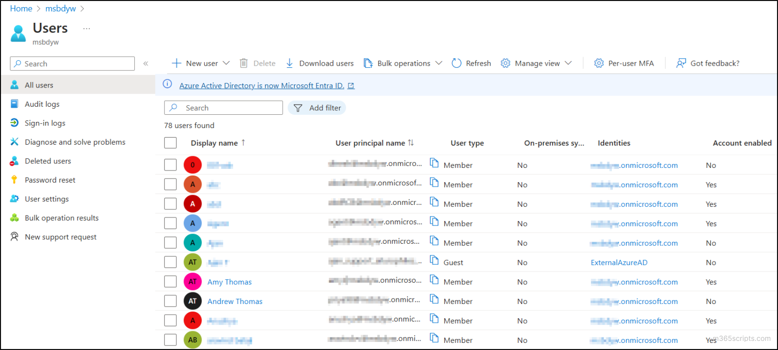 How to Find the Sign-In Status of a User in Microsoft 365 - Microsoft ...