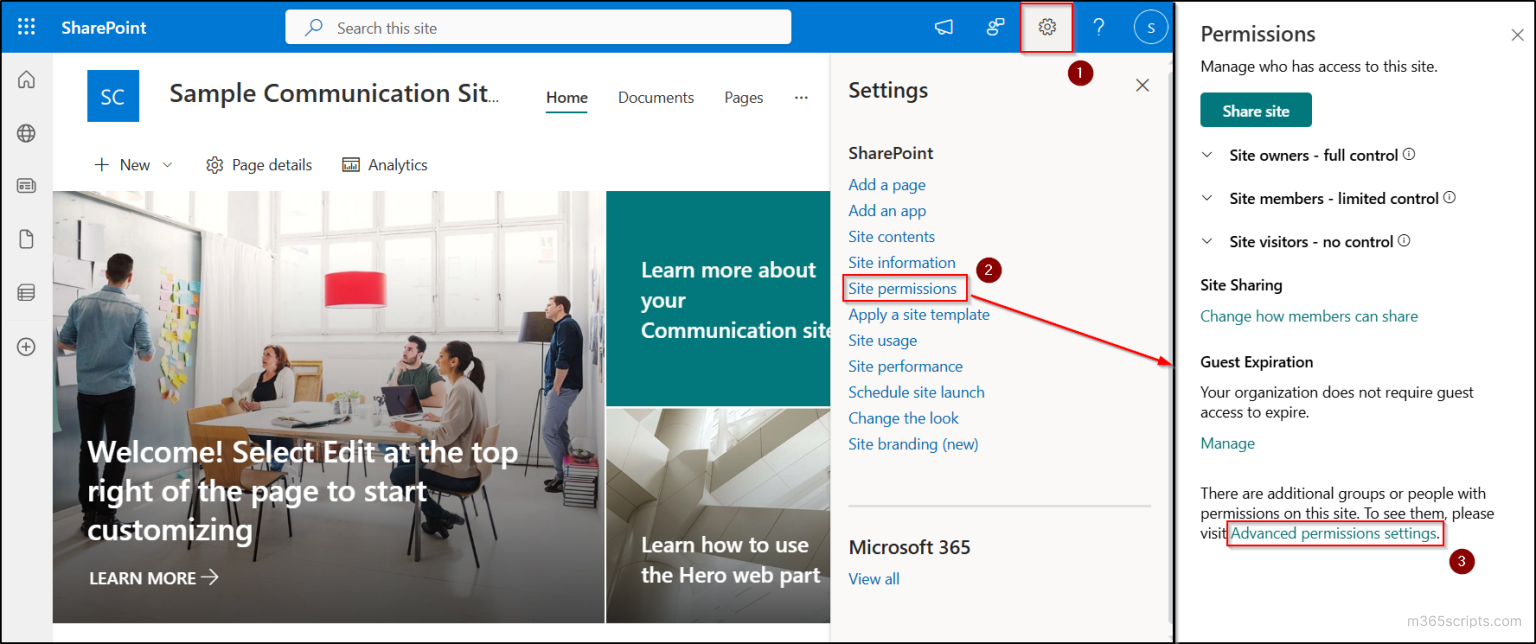 How to Manage Unique Permissions in SharePoint Online