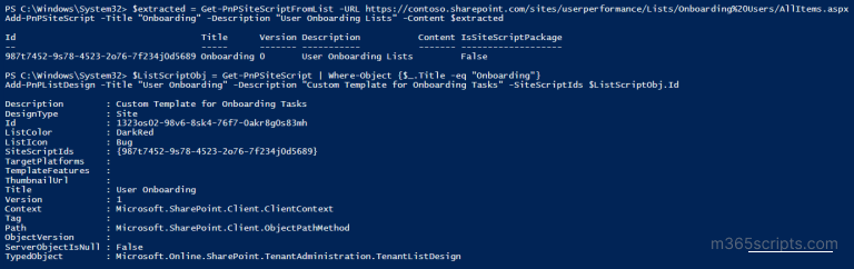 Create Lists in SharePoint Online Using PowerShell