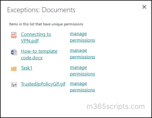 How to Manage Unique Permissions in SharePoint Online