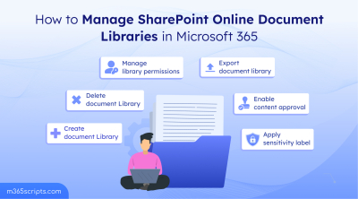 How to Manage SharePoint Document Library in Microsoft 365