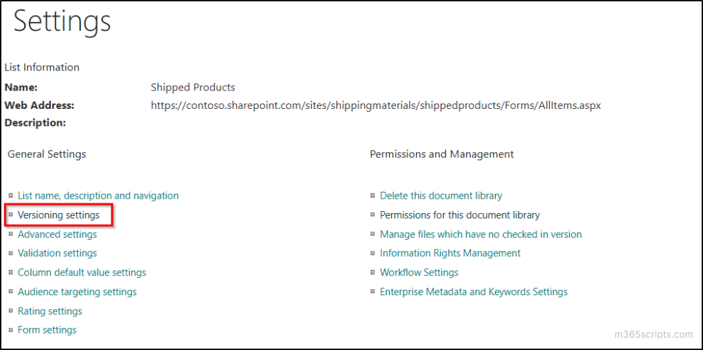 How to Manage SharePoint Document Library in Microsoft 365