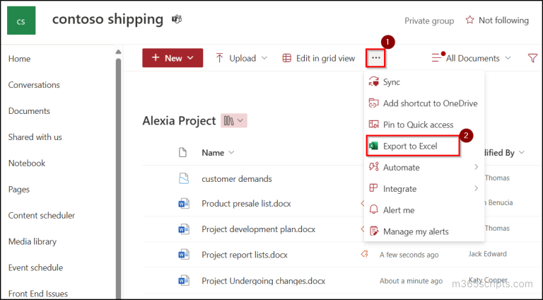 How to Manage SharePoint Document Library in Microsoft 365