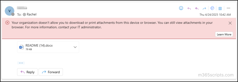 Restrict Attachment Downloads in OWA Using CA Policy