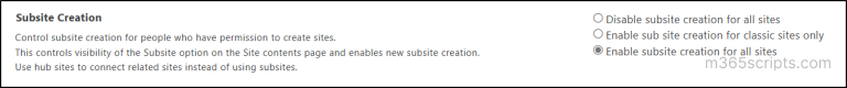 How To Manage Subsites In Sharepoint Online Using Powershell