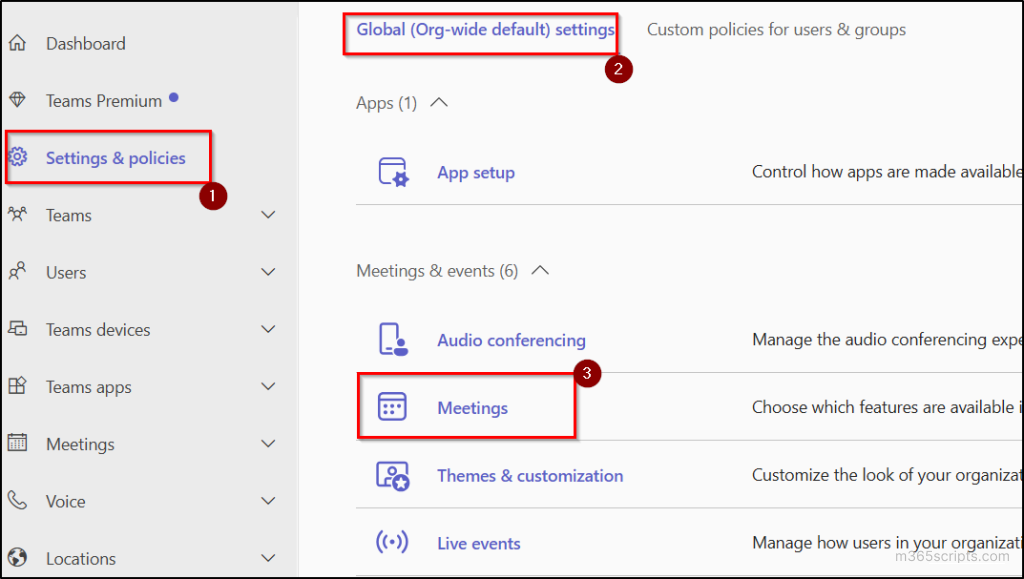 Require CAPTCHA Verification to Join Microsoft Teams Meetings