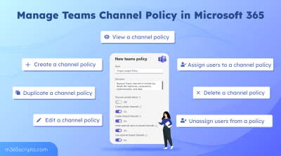 Microsoft 365 Scripts - Manage Microsoft 365 using PowerShell cmdlets & scripts and stay updated ...