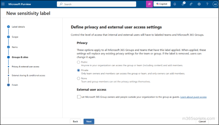 Block Guest Access to Specific Microsoft 365 Groups